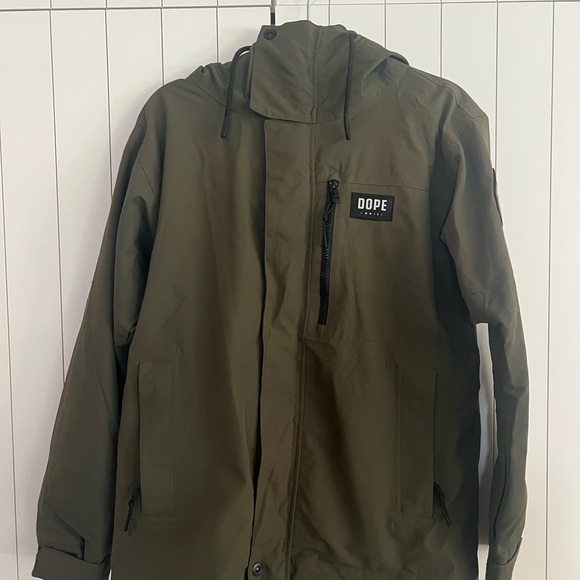 DOPE | Jackets & Coats | Dope Olive Green Jacket | Poshmark